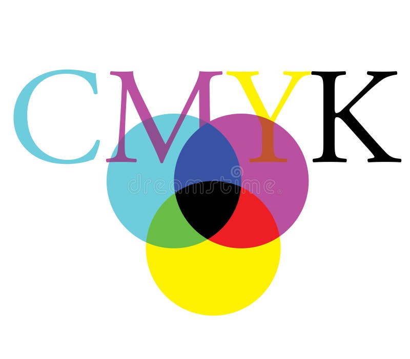 CMYK Color Concept Design stock vector. Illustration of business - 82255220