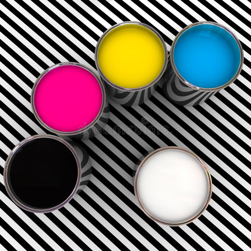 Color print test page stock vector. Illustration of black - 115554110