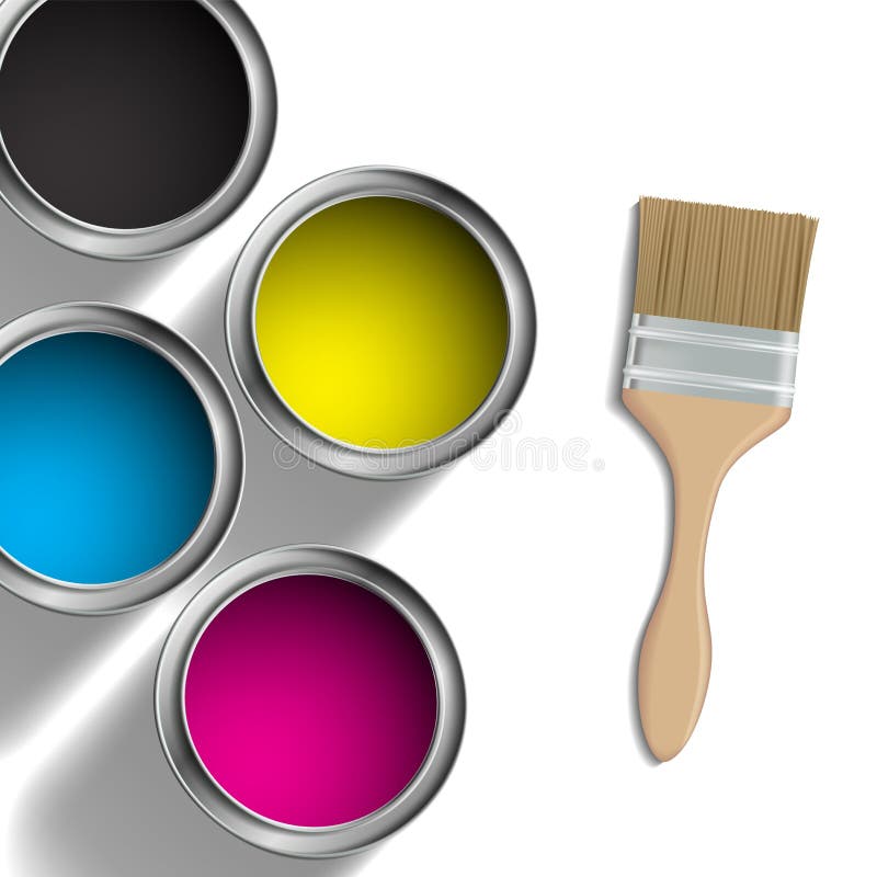 Mixing Colors Bucket Stock Illustrations – 18 Mixing Colors Bucket ...