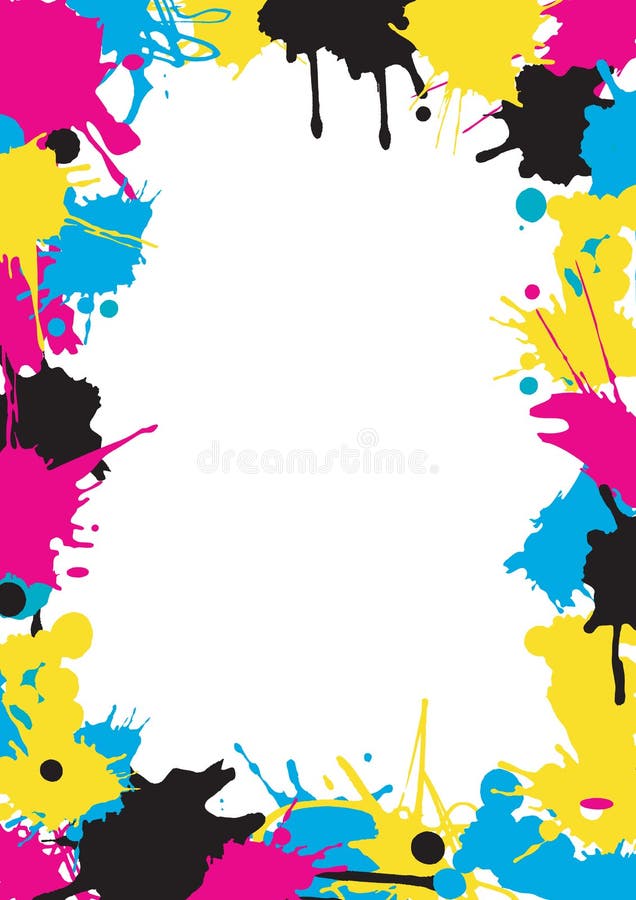 Printing Ink Cmyk Splash Stock Illustrations – 167 Printing Ink Cmyk ...