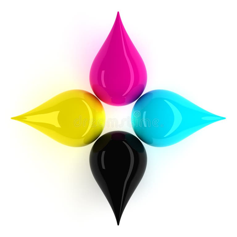 Cmyk Ink Drips Stock Illustrations – 96 Cmyk Ink Drips Stock ...