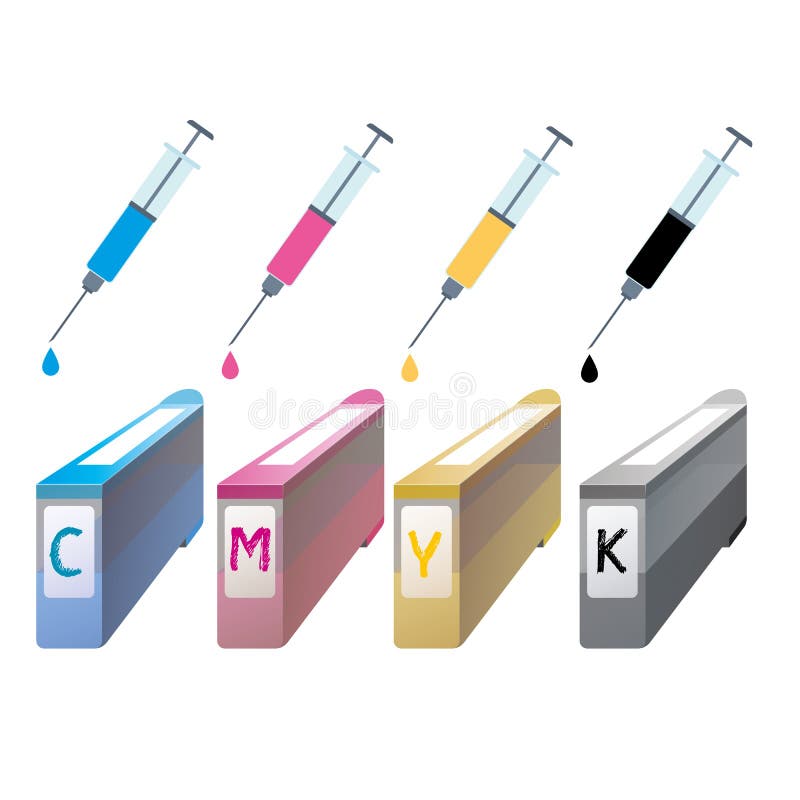 Ink Cartridges Stock Illustrations – 291 Ink Cartridges Stock ...