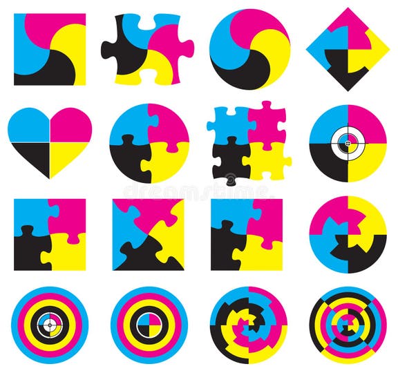 Cmyk Ink Logo Vector Set Stock Illustrations – 514 Cmyk Ink Logo Vector ...