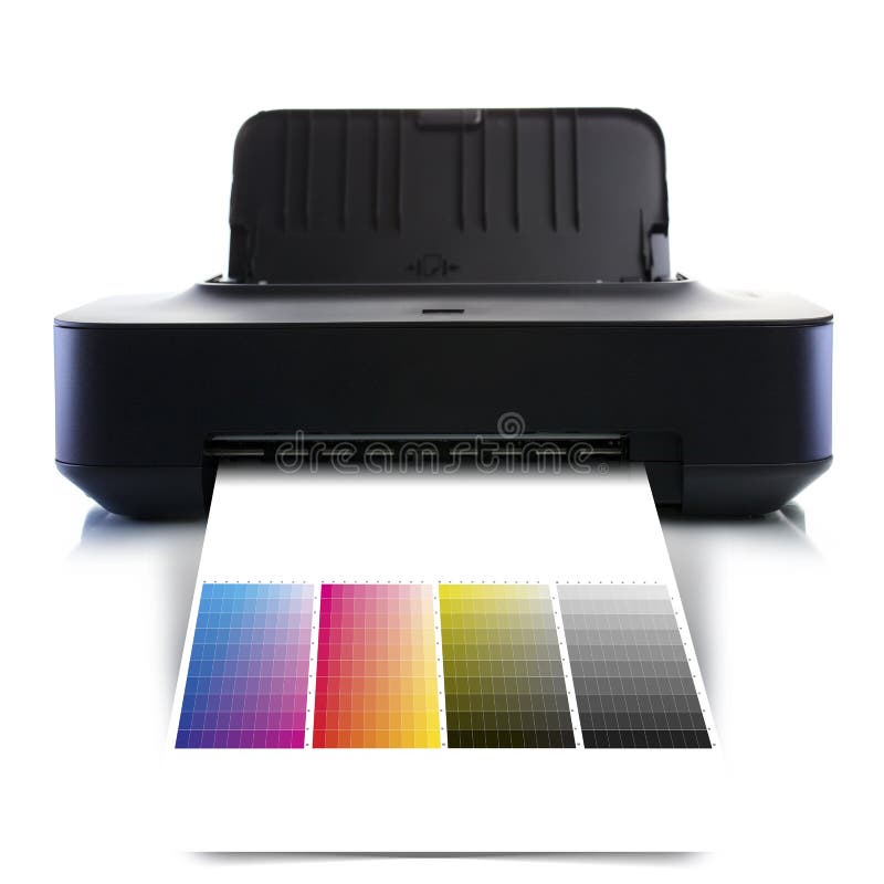 CMYK ink for printer stock image. Image of plastic, yellow - 19207581