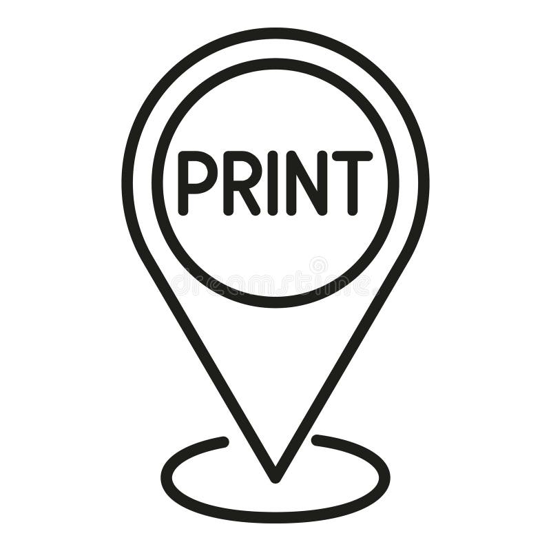 Digital Location Pin Icon with Circuit Connections Stock Vector ...