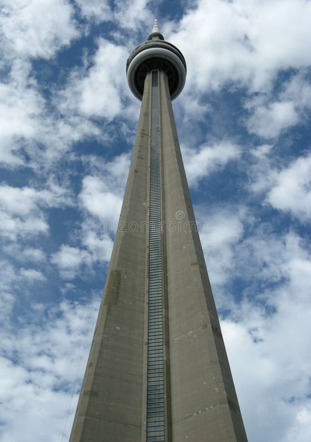 CN Tower editorial stock image. Image of elevator, cloud - 15416849