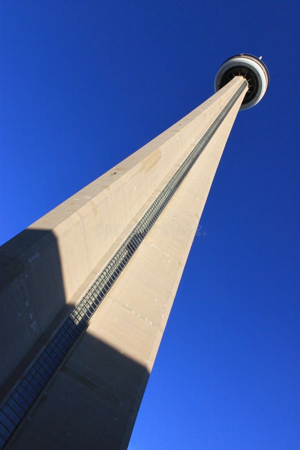 CN Tower Toronto Canada editorial photography. Image of observatory ...