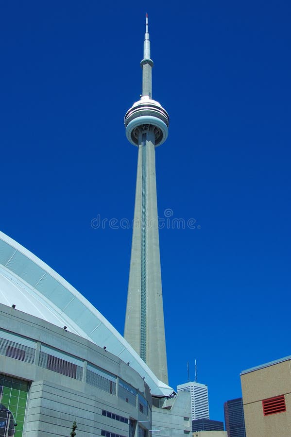 CN Tower 2 editorial stock image. Image of building, freestanding - 6231149