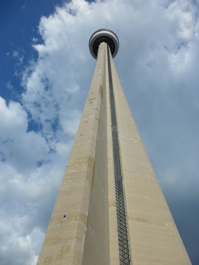 CN tower base detail editorial image. Image of landscape - 41345040