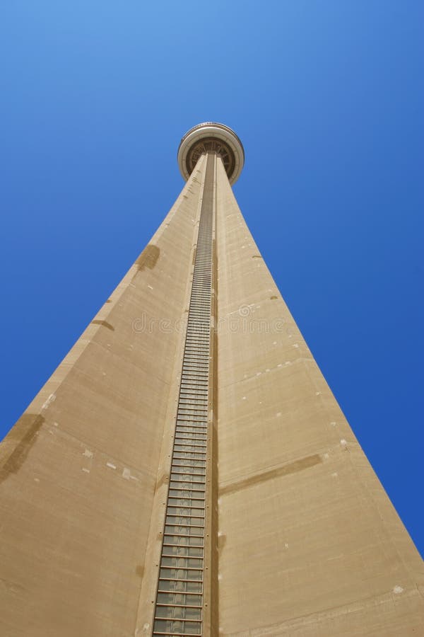 CN Tower Foot - Bottom View Editorial Stock Photo - Image of foot ...