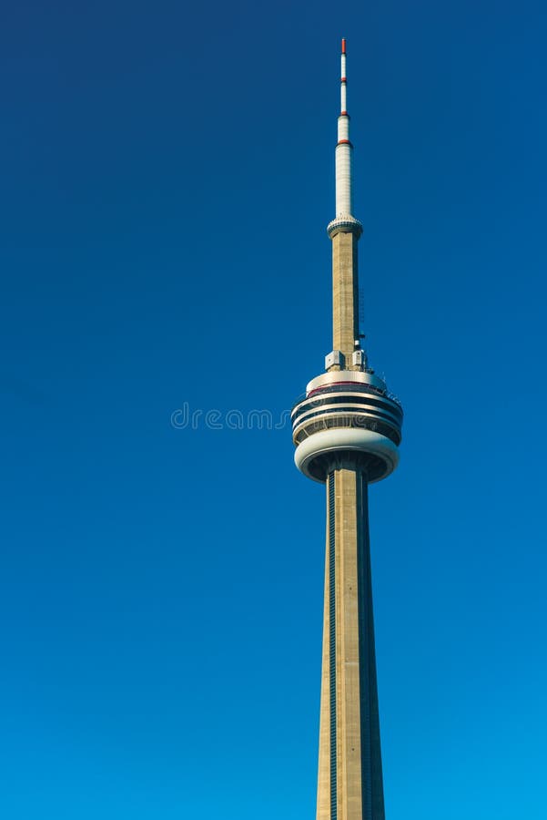 CN Tower, Toronto 2 editorial stock photo. Image of tour - 58751358