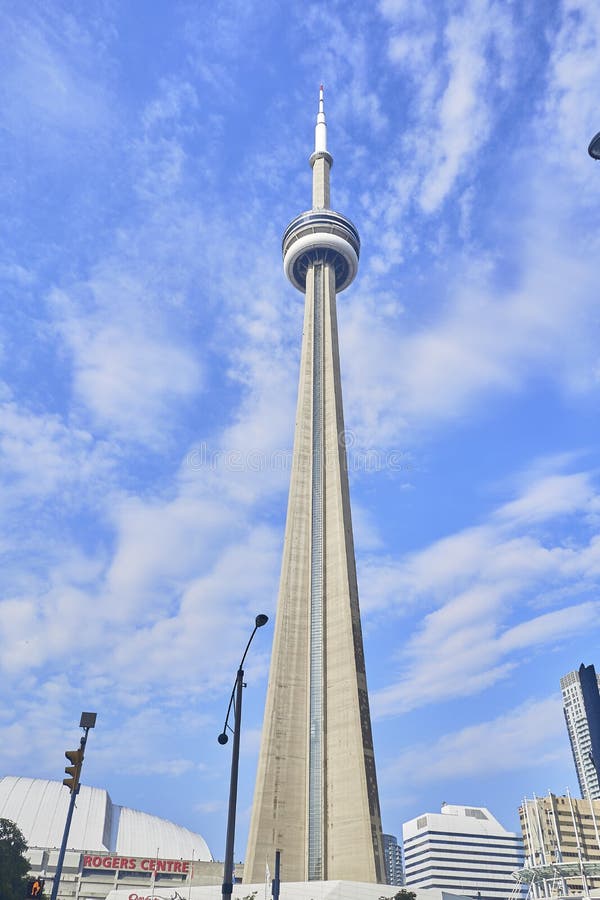 CN Tower in Toronto . Canada Editorial Photo - Image of canadian, tall ...