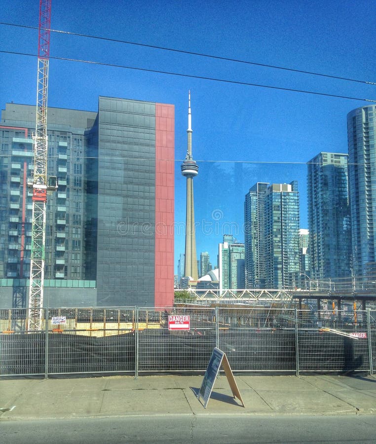 CN Tower editorial photography. Image of tower, view - 83961032