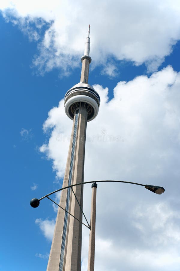 CN Tower in Toronto, Canada Editorial Stock Image - Image of toronto ...