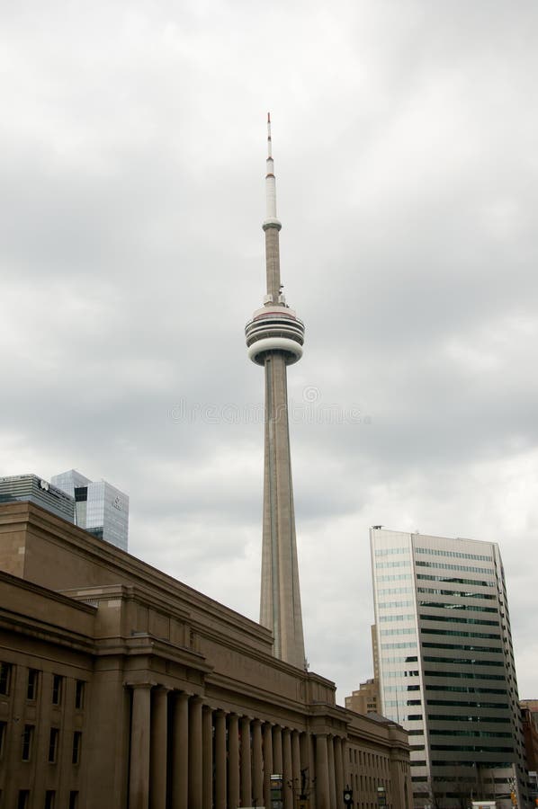 CN Tower - Toronto - Canada Editorial Stock Photo - Image of concrete ...