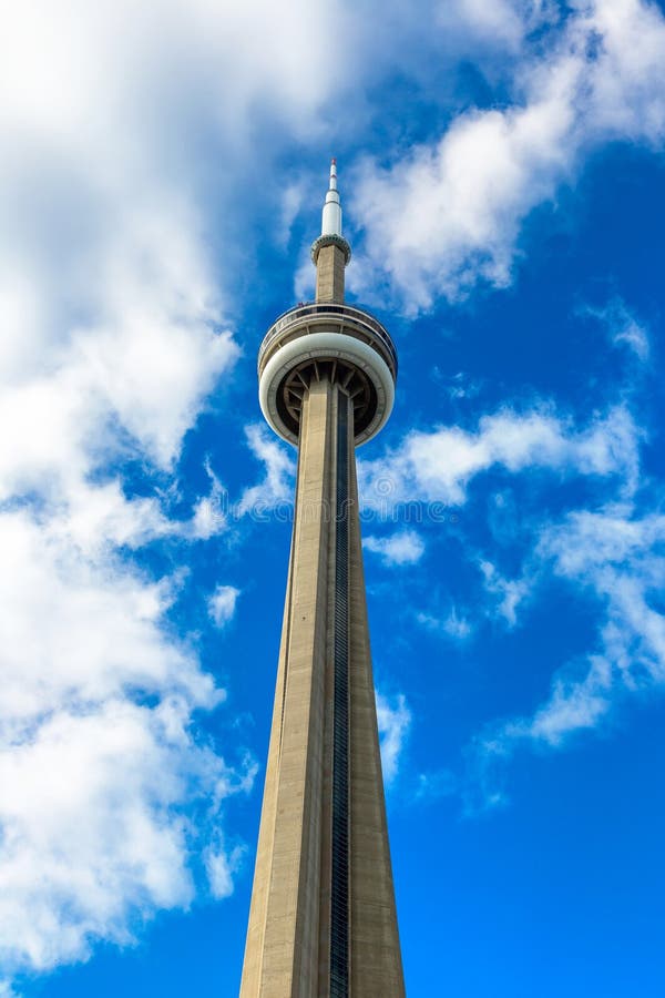 CN Tower in Toronto, Canada Editorial Photography - Image of sunny ...