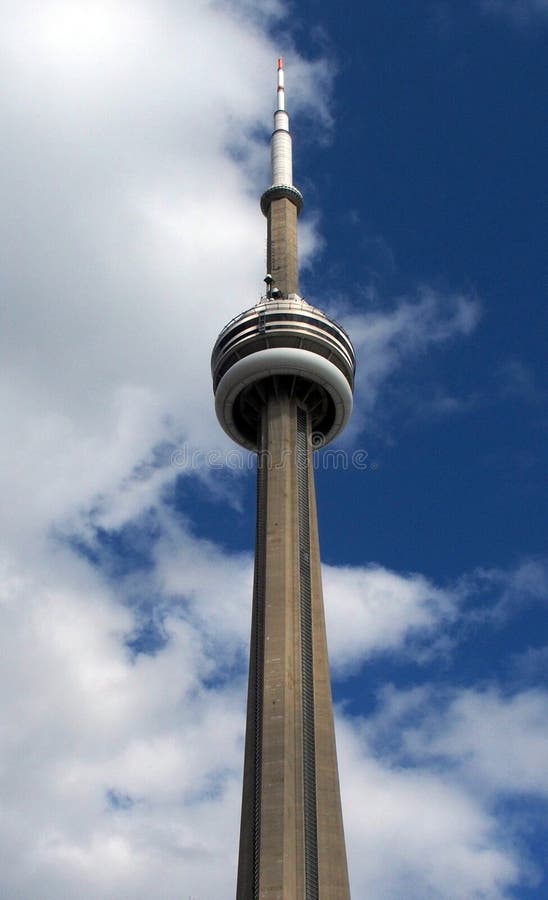 CN Tower, Toronto 2 editorial stock photo. Image of tour - 58751358
