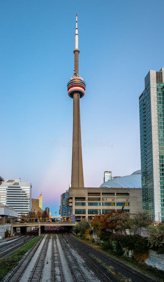 CN Tower - Toronto, Ontario, Canada Editorial Stock Photo - Image of ...
