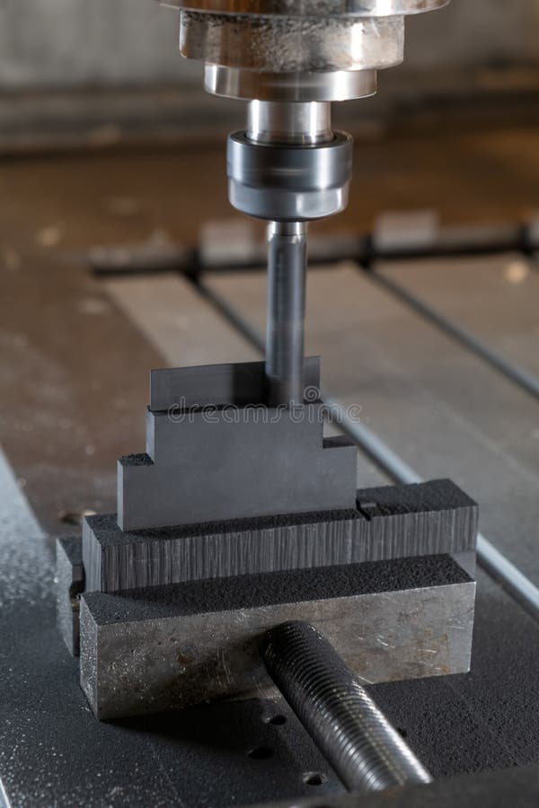 Cnc Automatic Drilling Machine at Work Stock Photo - Image of machining, accuracy: 298909272