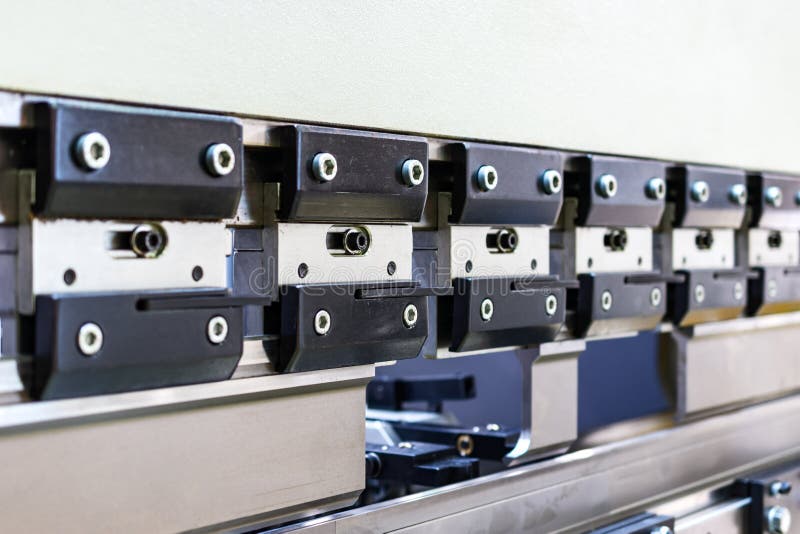 CNC bending machine. stock photo. Image of shears, fettler - 116692850
