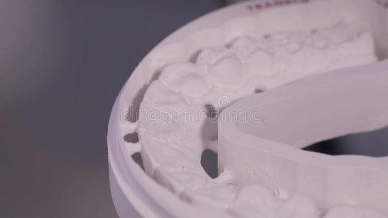 A CNC Dental Milling Machine Produced the Shape of the Artificial Teeth ...