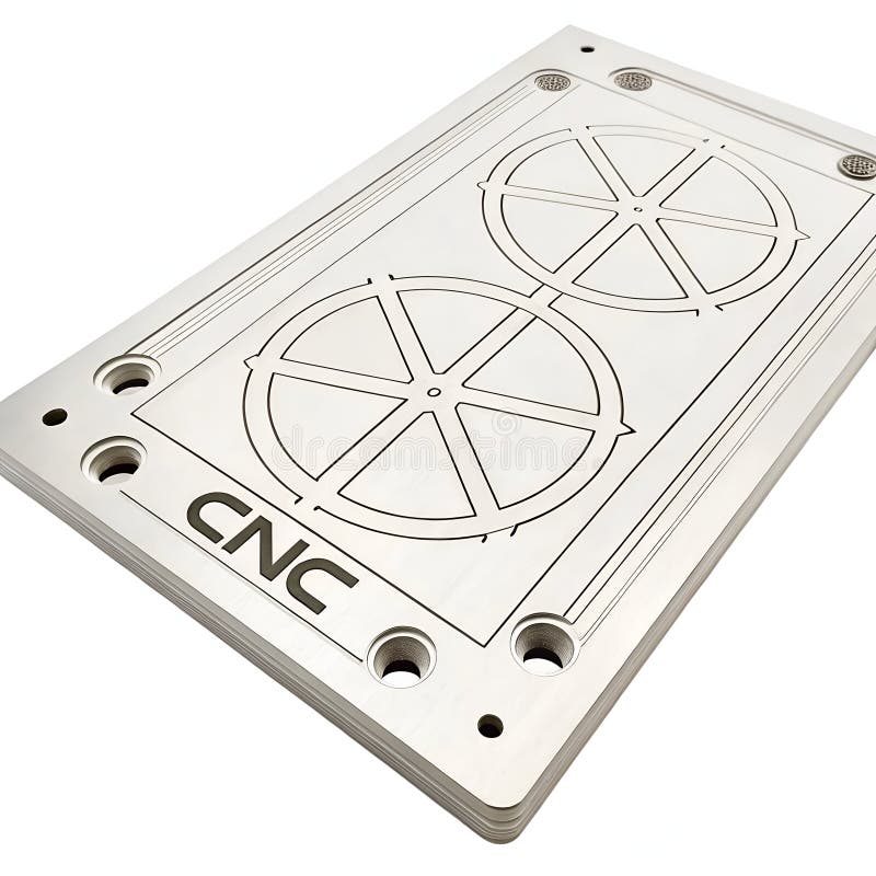 CNC Design Outline stock illustration. Illustration of outline - 356663635