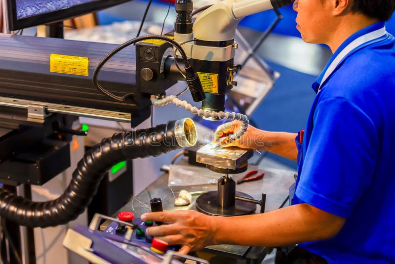 CNC Laser Microscope Welding Machine For Cutting Of Metal, Modern ...