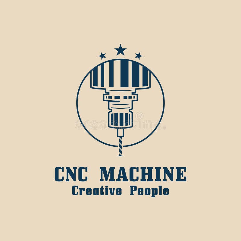 Manufacturing CNC Professional Lathe Machine Isolated on a White ...