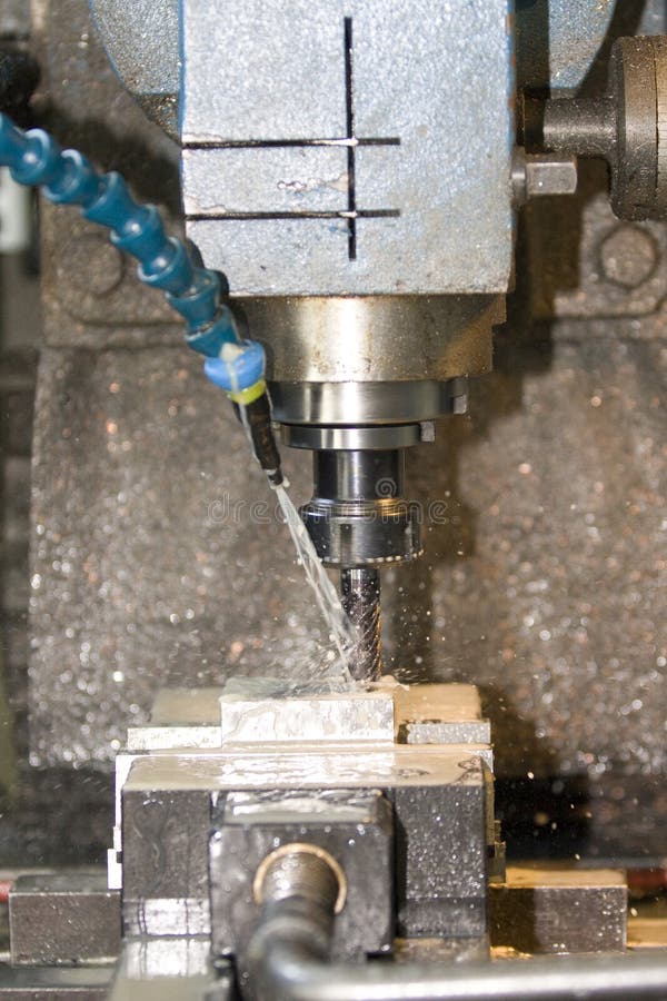 Cnc machine stock image. Image of drill, construction - 11979487
