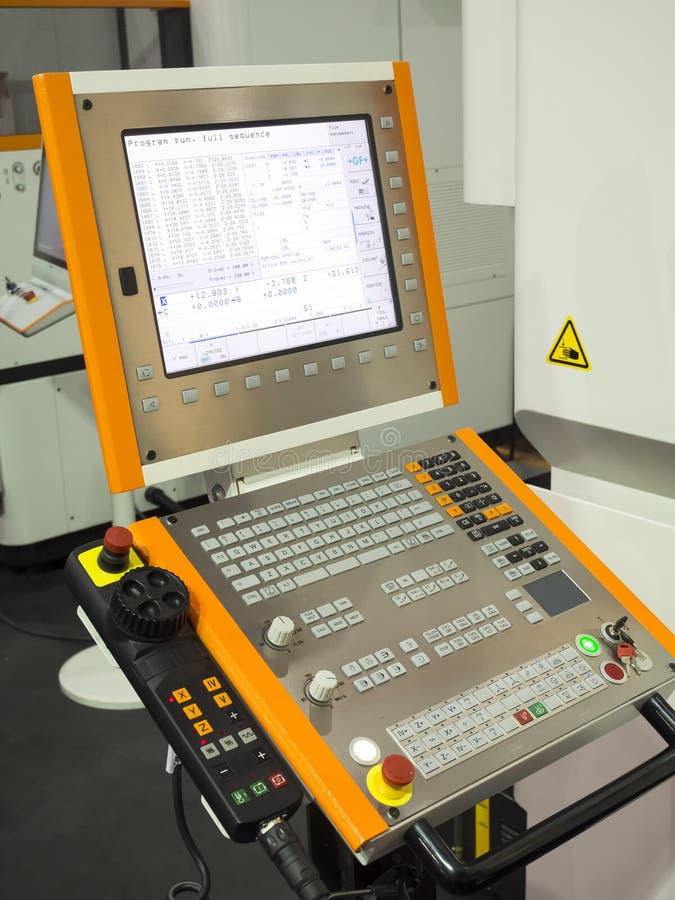 CNC Machine control panel editorial photography. Image of mill - 64122187