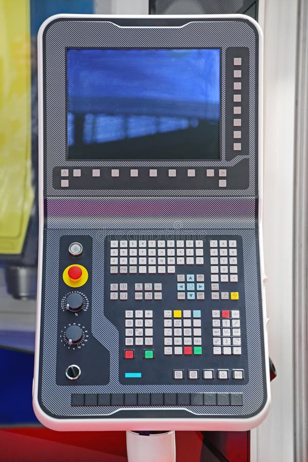 Cnc Machine Control stock image. Image of factory, workshop - 292924091
