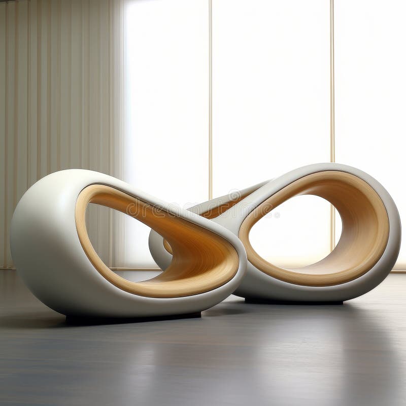 Cnc Machine Crafting Unique Furniture Design, Showcasing Technology in ...