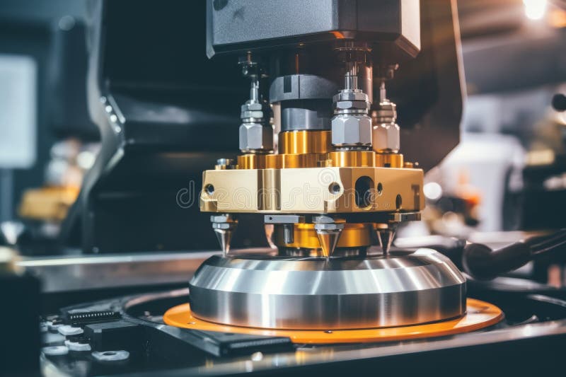 Cnc Machine Creating Unique Jewelry, Showcasing Precision and Artistic ...