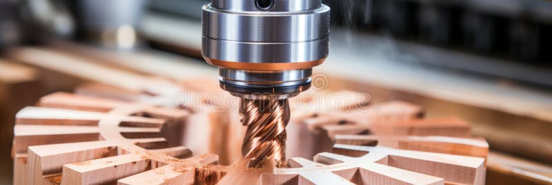 Cnc Machine Demonstrates Precise Craft of Kitchen Utensil, Highlighting ...