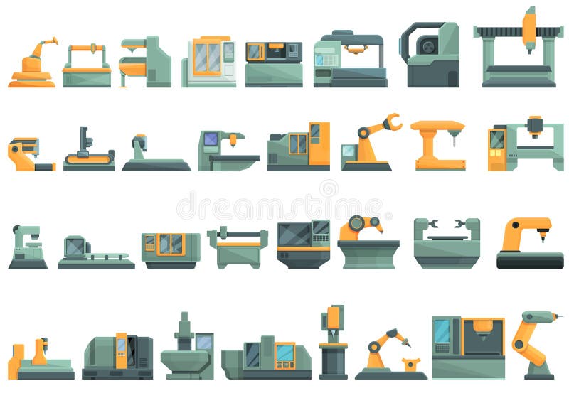 Cnc Machine Cartoon Stock Illustrations – 152 Cnc Machine Cartoon Stock ...
