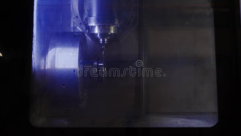 CNC Machine Performs Precise Turn and Mill Operations for Complex Part ...