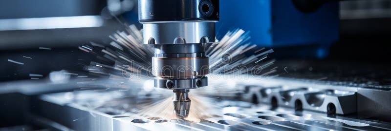 Cnc Machine Precision Cutting Metal Sheet with Clean Edge, Focus on ...