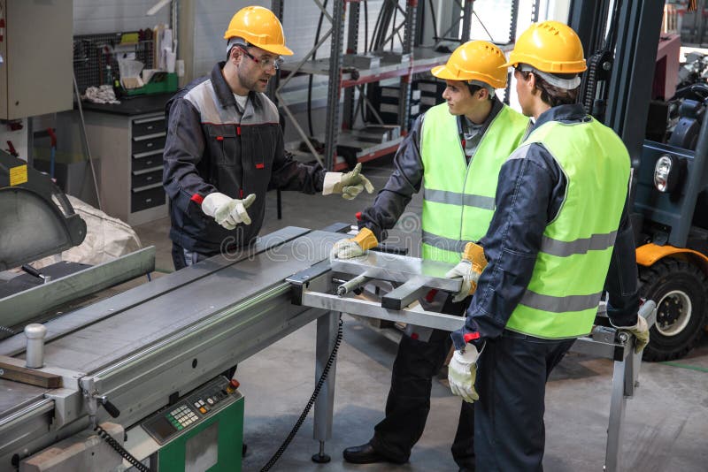 CNC machine shop stock image. Image of industry, industrial - 75482695