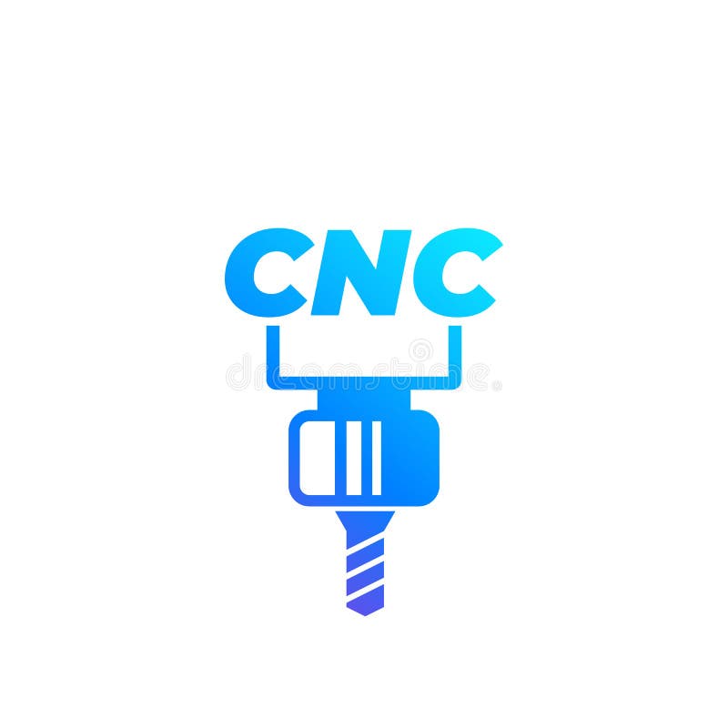 CNC Machine Tool Vector Icon Stock Vector - Illustration of isolated ... CNC Machine Tool Vector Icon Stock Vector - Illustration of isolated ...