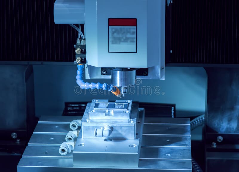 CNC machine tools stock photo. Image of instrument, center - 74893996