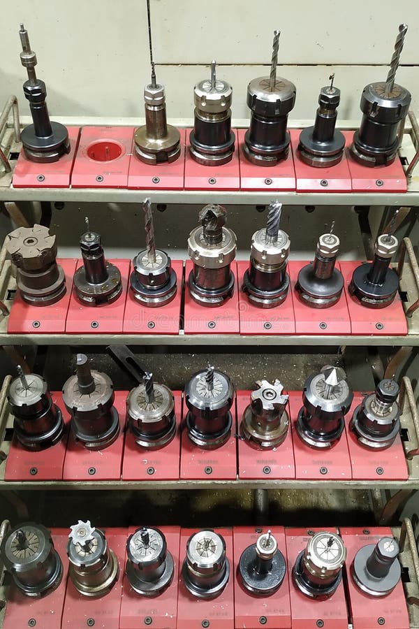 Cnc Machines and Machine Tool Accessories Stock Photo - Image of ...