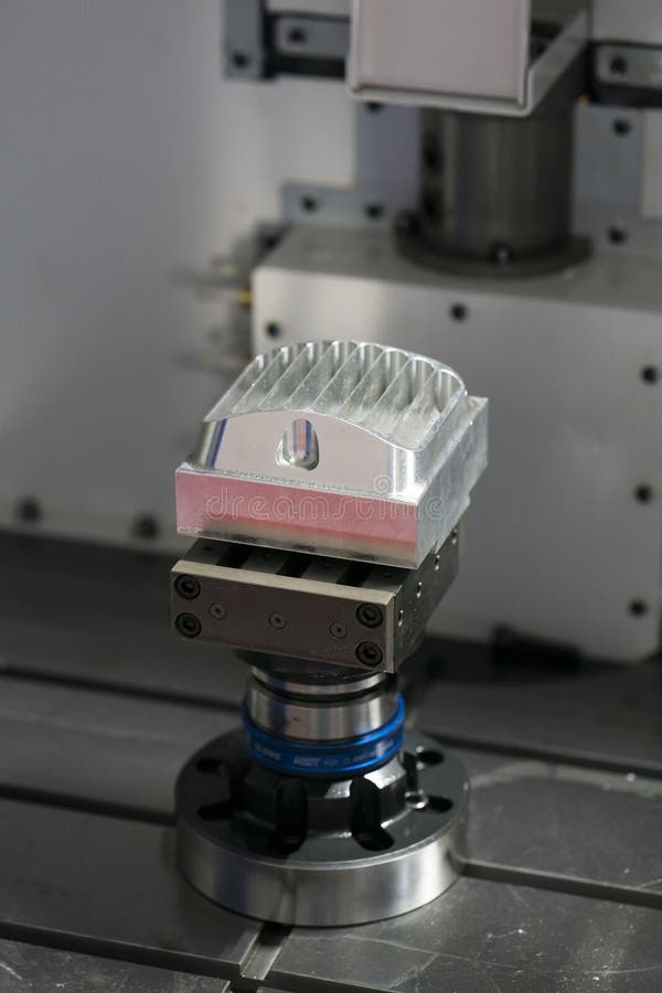 CNC Machining Center Cutting Mold Stock Photo - Image of tool ...