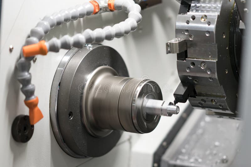 CNC Machining Center Spindle Stock Photo - Image of cutting, automotive ...