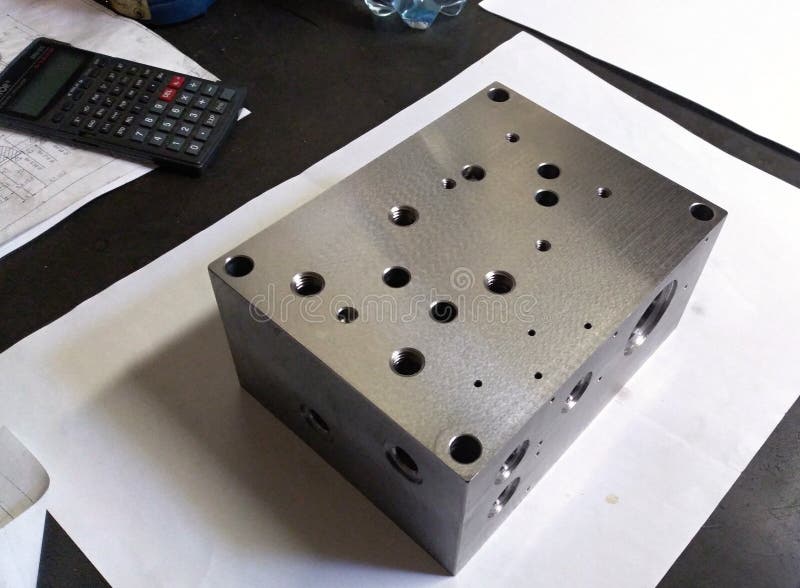 Cnc machining metal part stock photo. Image of product - 184378560