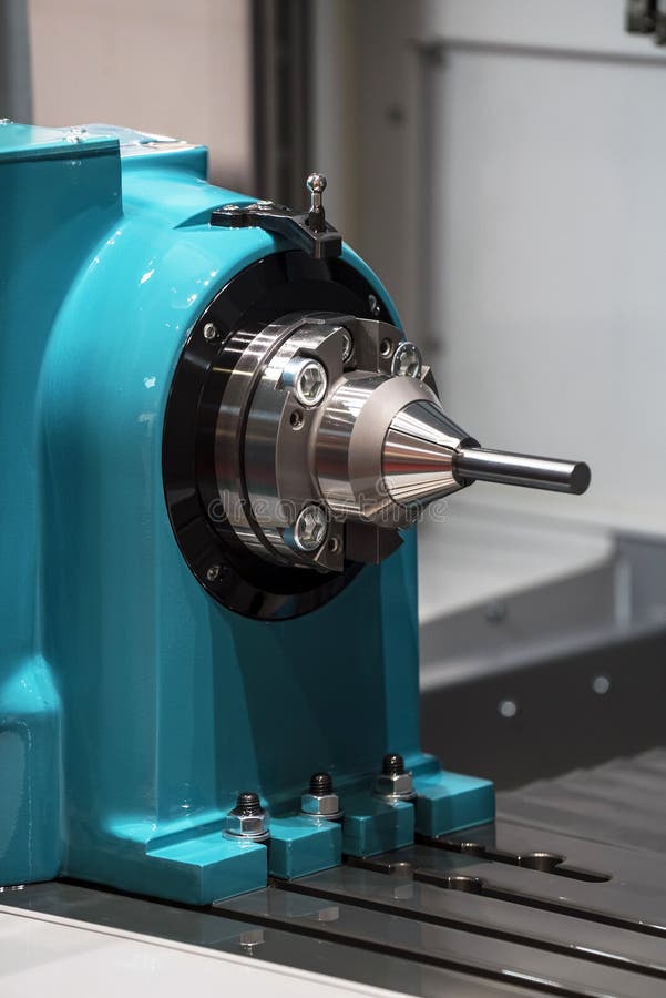 CNC Metal Processing Machine Stock Image - Image of business, motion ...