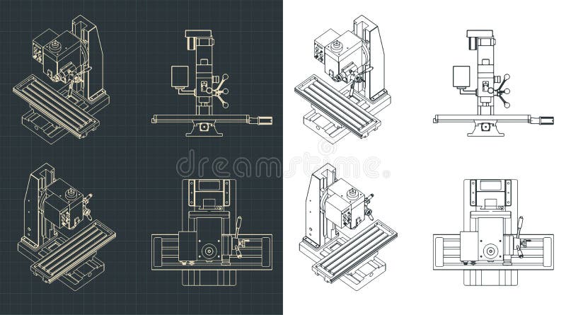 Lathe Machine Drawing Top View