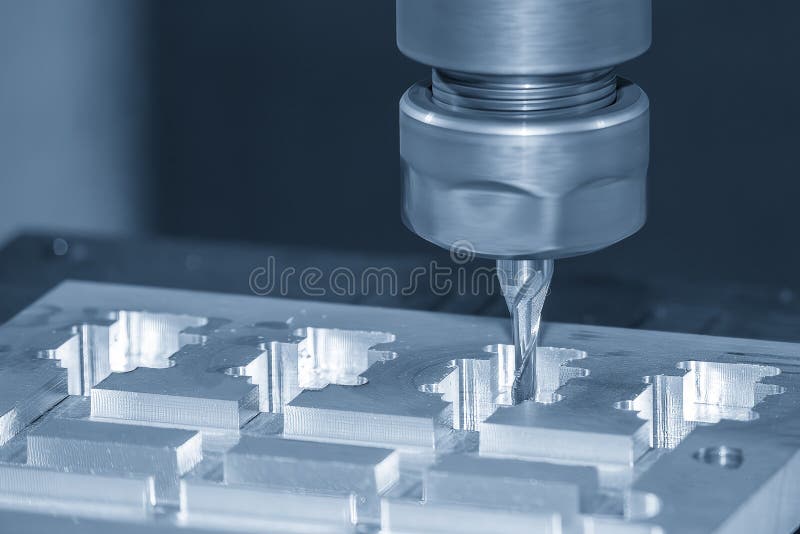 The CNC Milling Machine High Precision Cutting Mold Part by Solid Flat ...