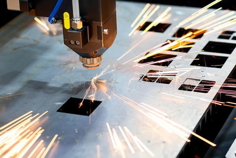 Cnc Milling Machine. Processing and Laser Cutting for Metal in the ...