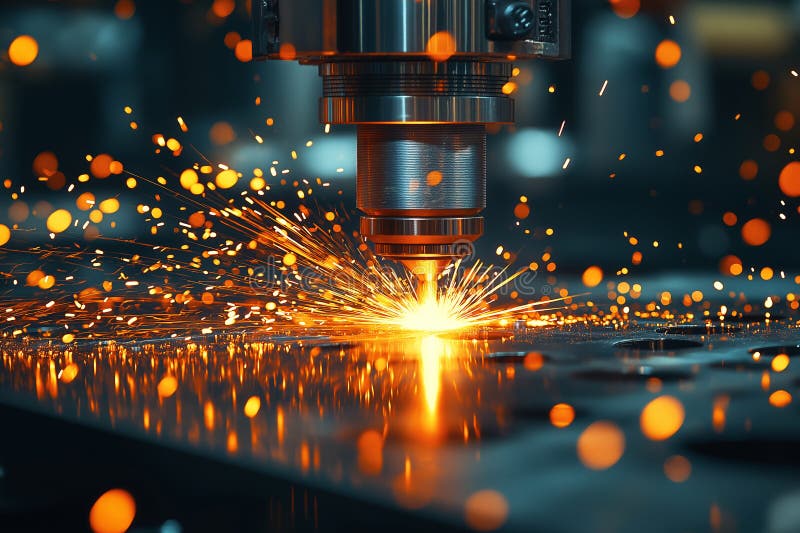 Cnc Milling Machine. Processing and Laser Cutting for Metal in the ...