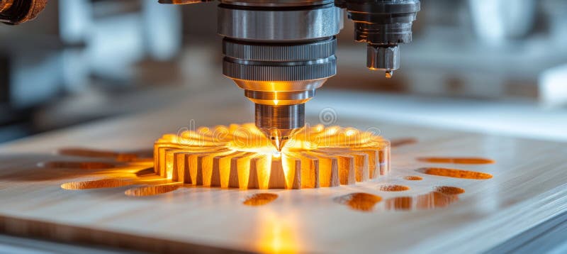 CNC Router Precision Cutting Manufacturing Process of Intricate Detail ...